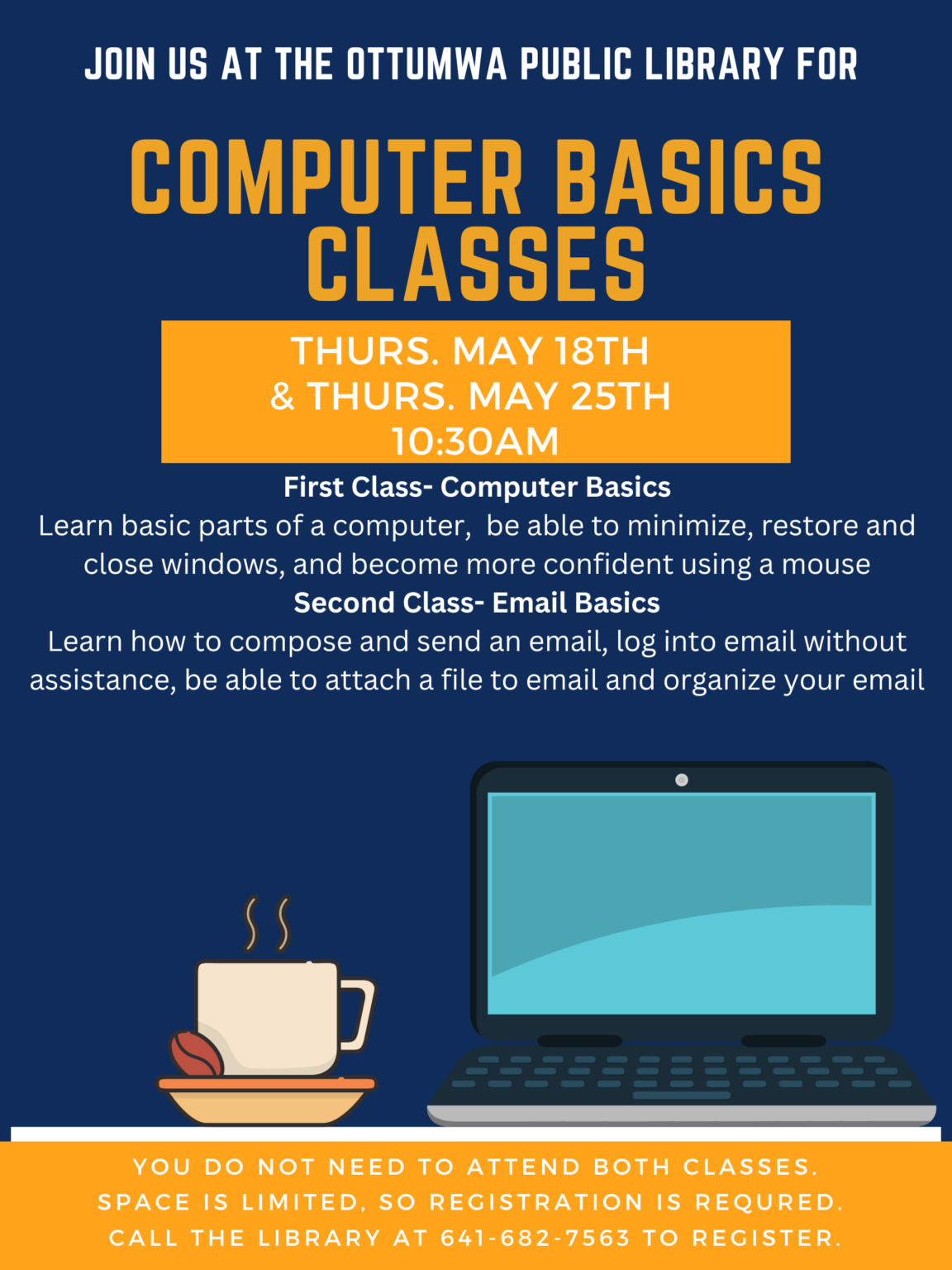 Computer Basics Classes - Ottumwa Public Library