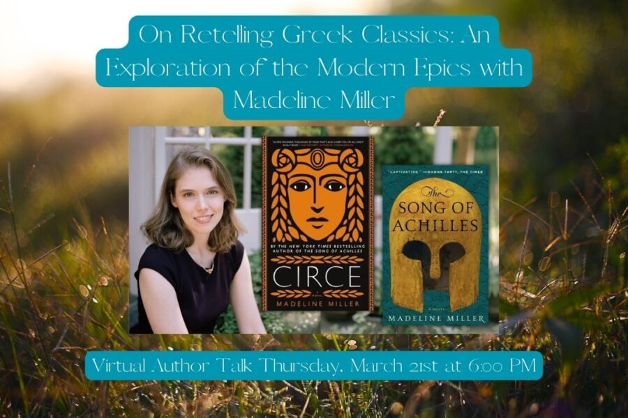 Virtual Author Event with Madeline Miller - Ottumwa Public Library