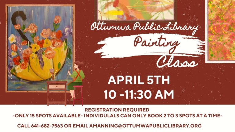 Painting Class - Ottumwa Public Library