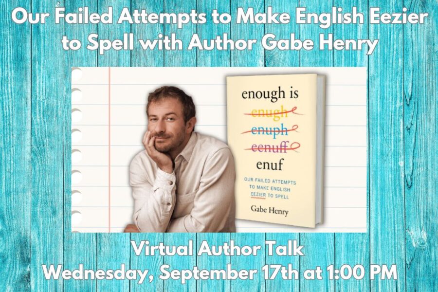 Virtual Author Talk with Gabe Henry - Ottumwa Public Library