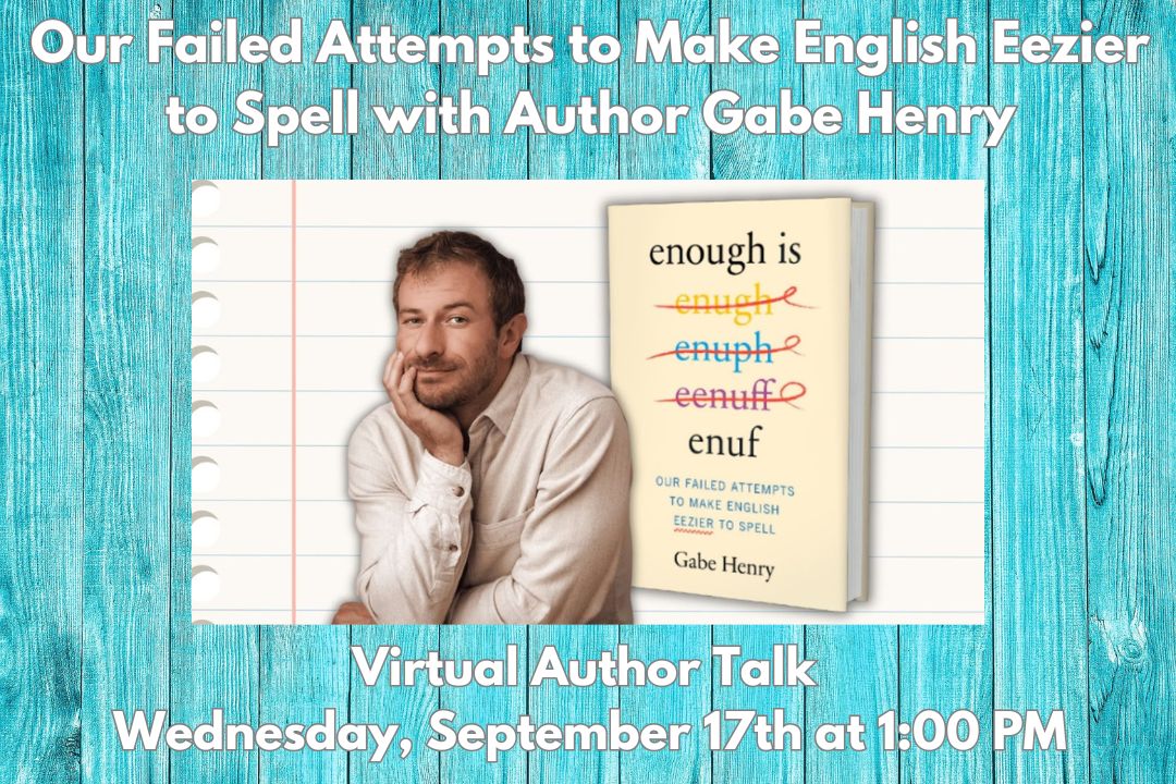 Virtual Author Talk with Gabe Henry - Ottumwa Public Library