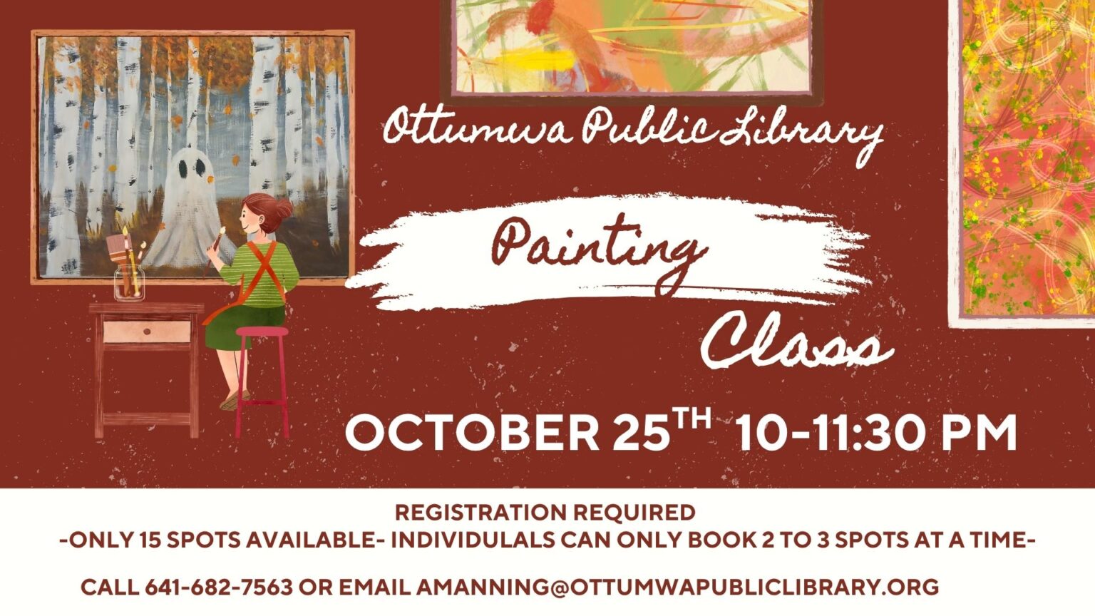 Painting Class! - Ottumwa Public Library